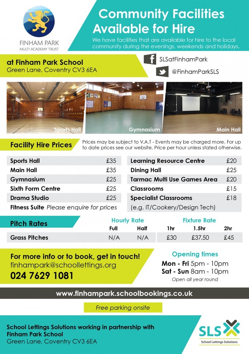 Finham Park School, Green Lane, Coventry, CV3 6EA, West Midlands ...