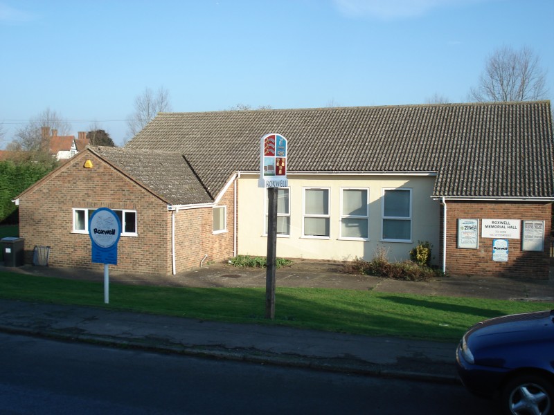 Roxwell Memorial Hall, The Street, Roxwell, Chelmsford, CM1 4PA, Essex ...