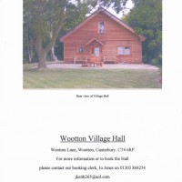 Wootton Village Hall, Wootton Lane, Wootton, Canterbury, ct4 6rp, Kent ...